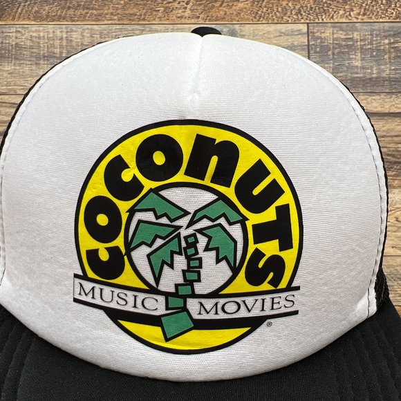 Unbranded | Accessories | Coconuts Records Mens Trucker Hat Black ...